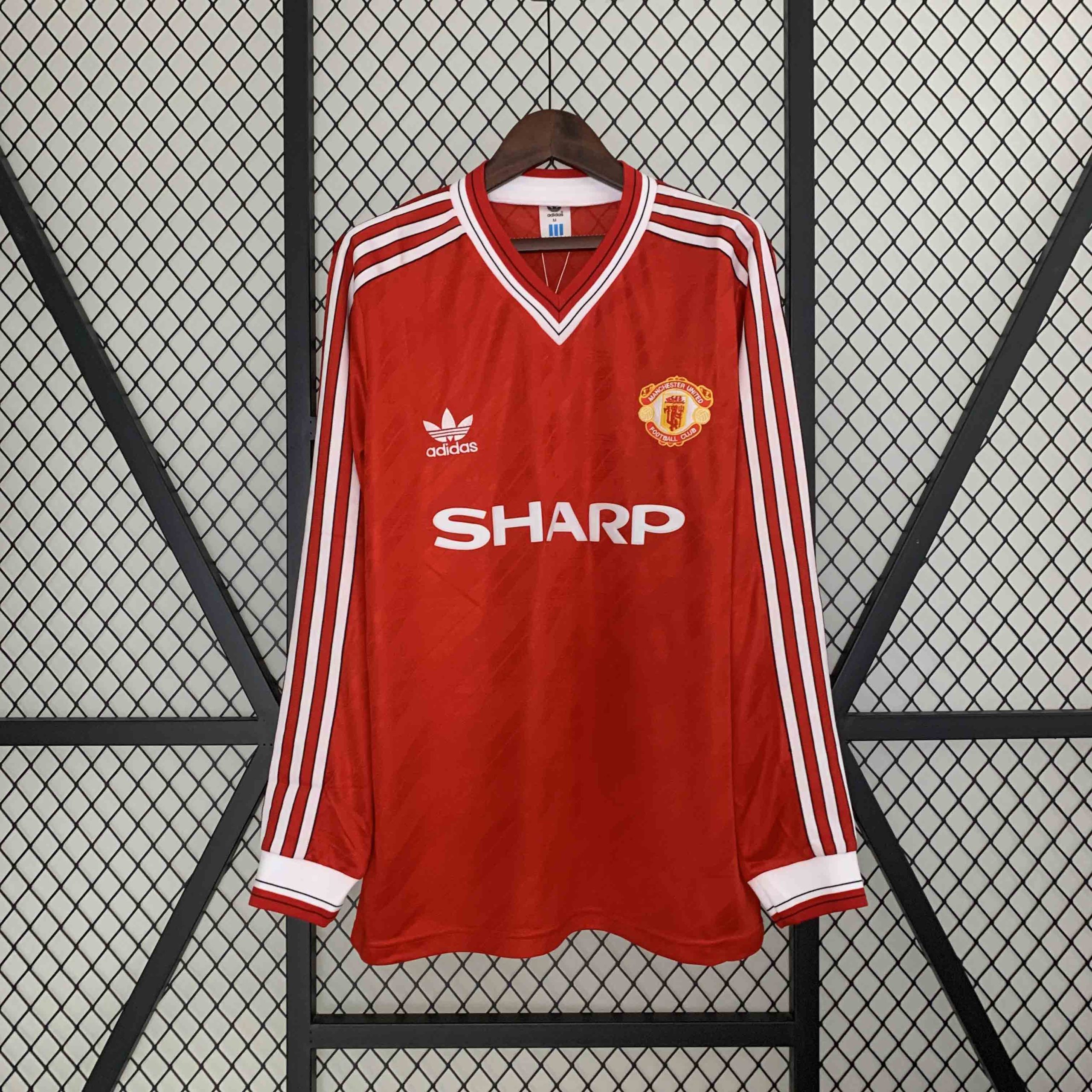 Long Sleeve Manchester United Home 1987 – classicretrokit