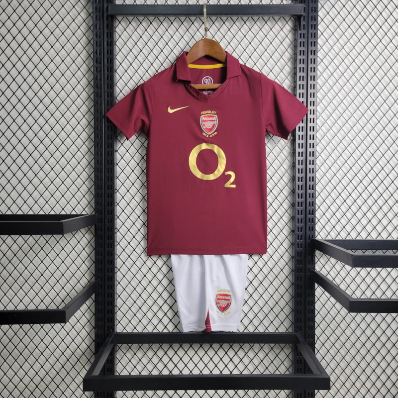 Kids Arsenal Home 2005 2006 - classicretrokit