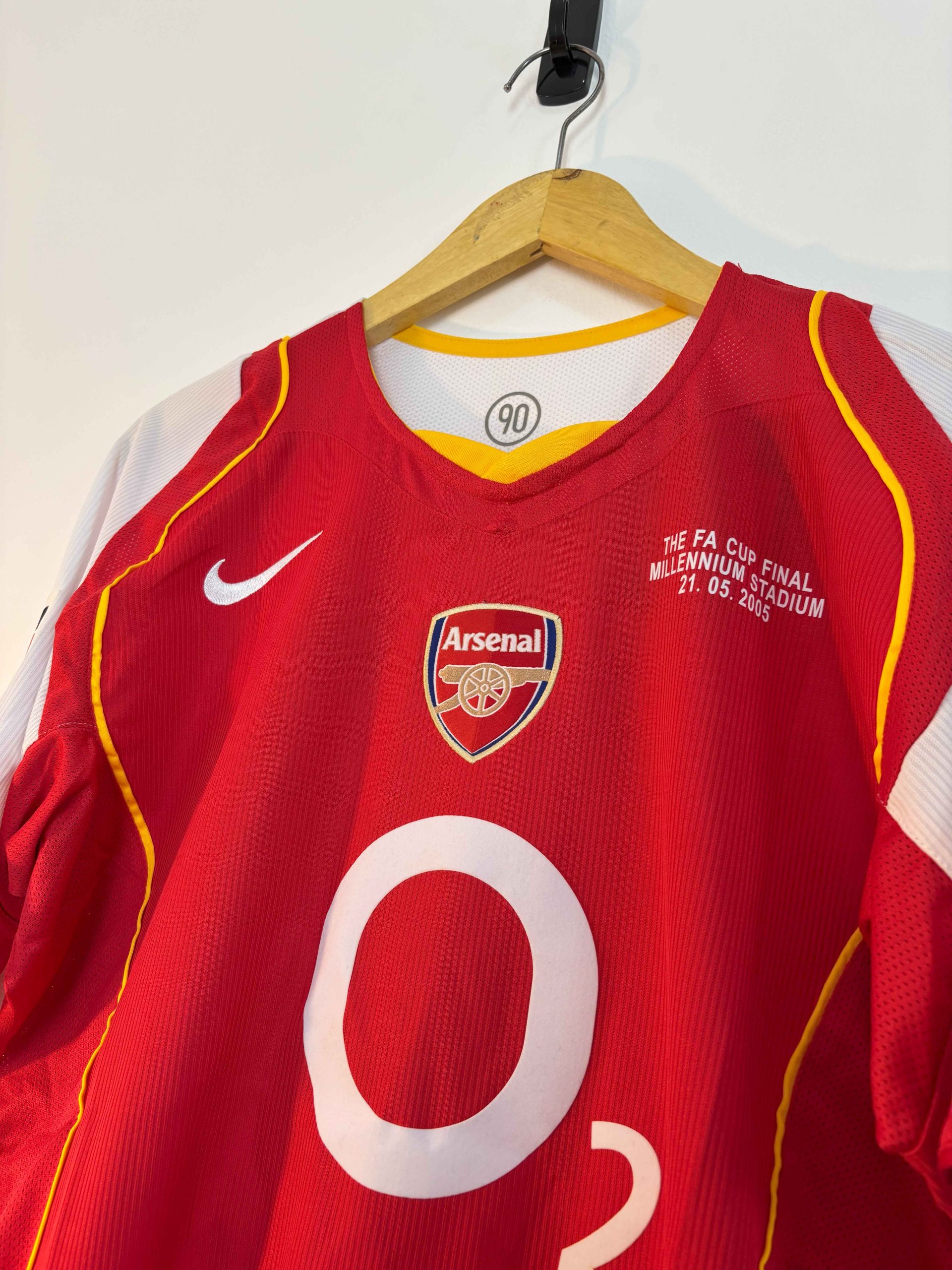 Arsenal Home Jersey – FA Cup 2005 Edition classicretrokit ...