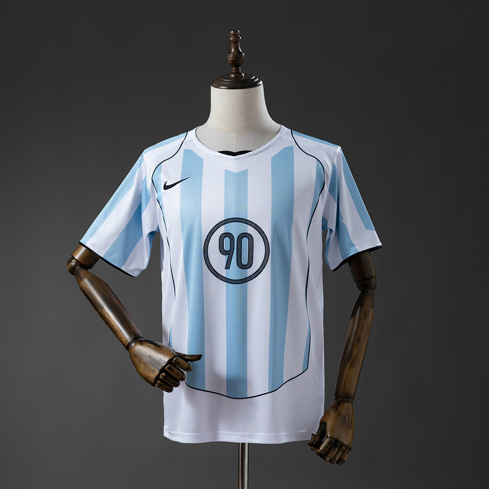 T90 Energy Jersey White Blue Argentina – classicretrokit