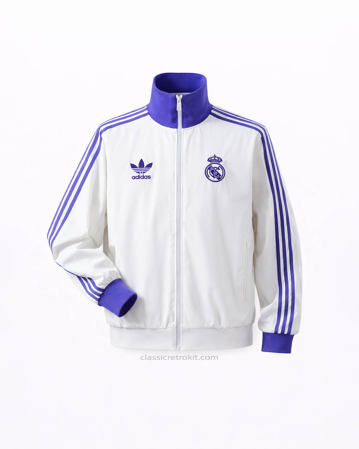 Real Madrid x Beckenbauer 2025–2026 Windbreaker – Miracle White & Magic ...