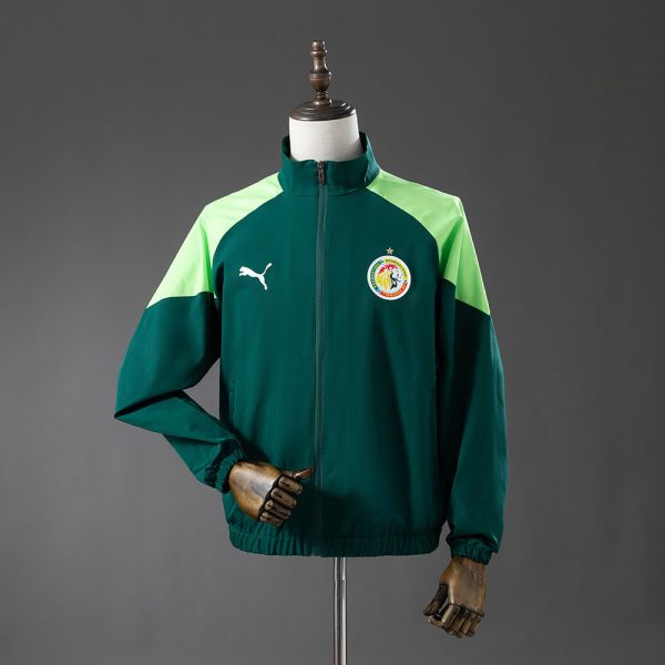 Senegal 2026 Windbreaker Green – classicretrokit
